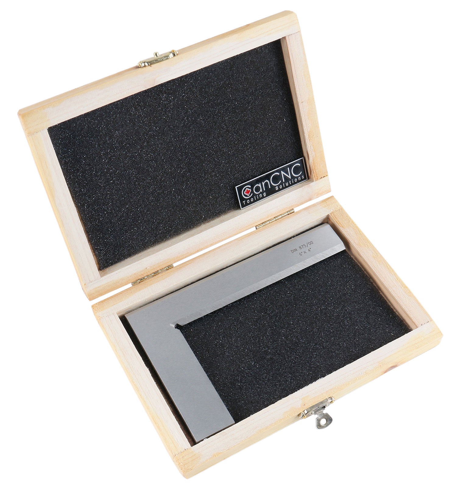 6" x 4" Precision Bevel Edge Square DIN 875