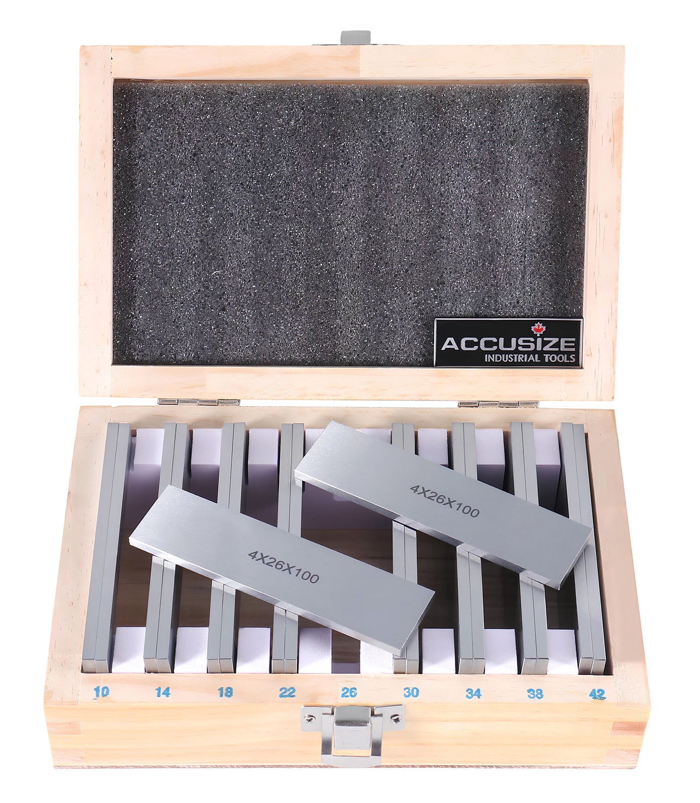 4mm Thick Matched Pairs, 9-Pair Precision Parallel Set