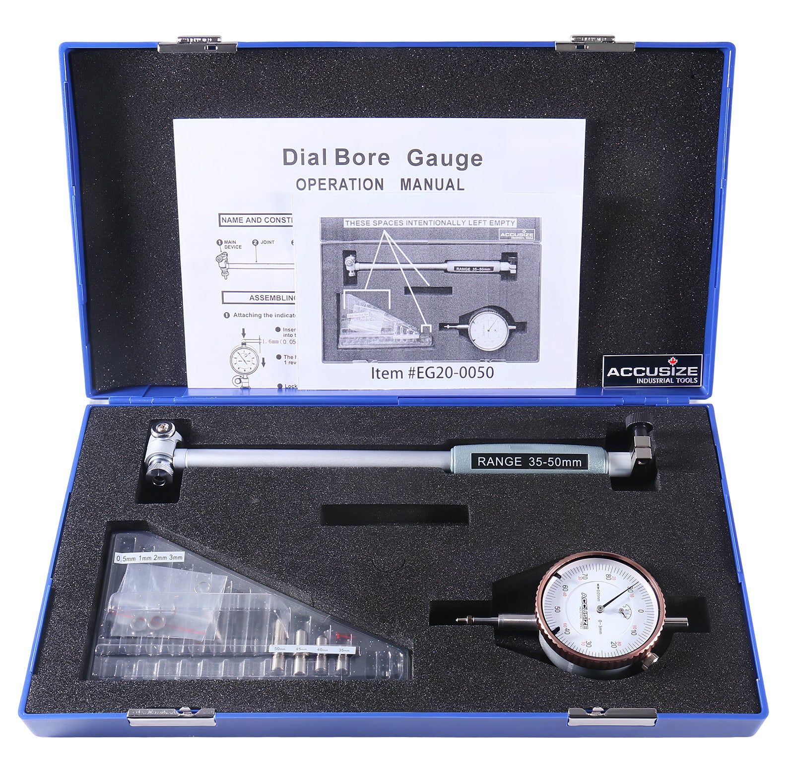 Dial Bore Gages, Inch and mm