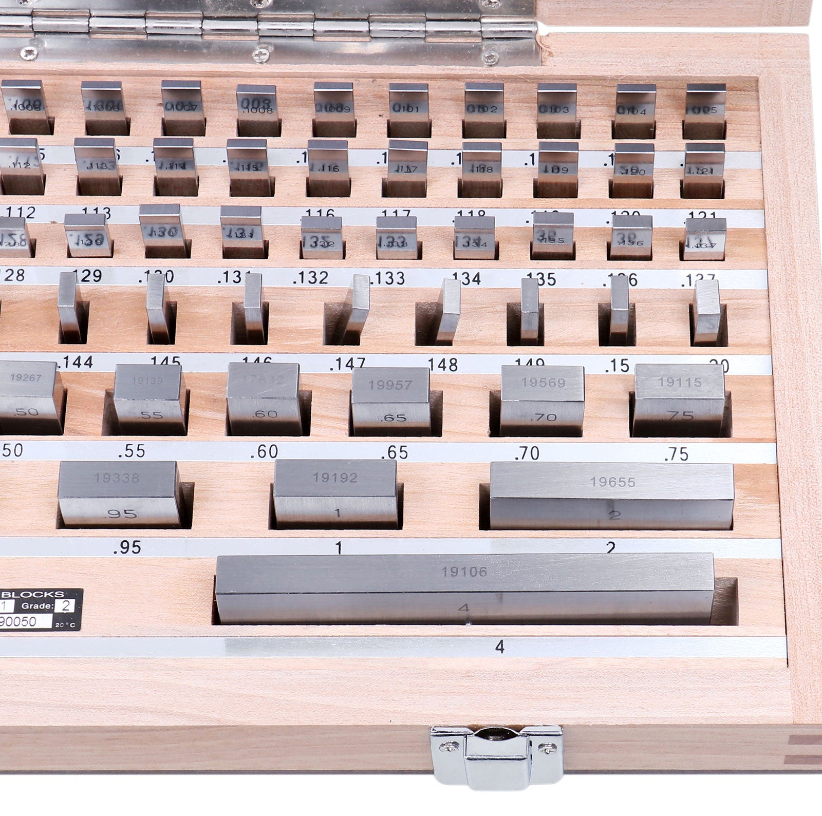 81 pc/set Steel Gage Block Set