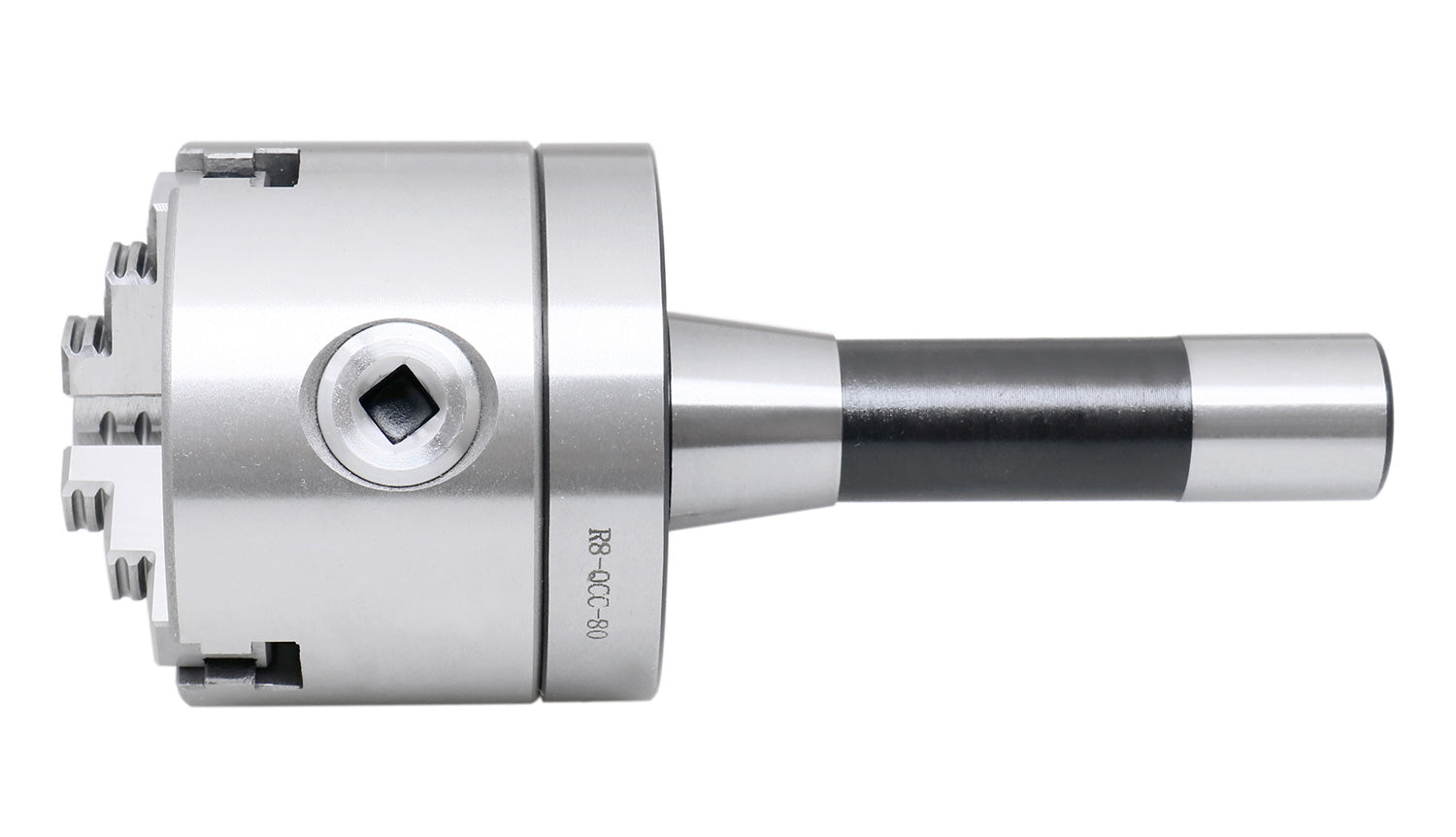 R8 Precision Lathe Chucks, 3-Jaw Self-Centering Scroll, Quick Change L