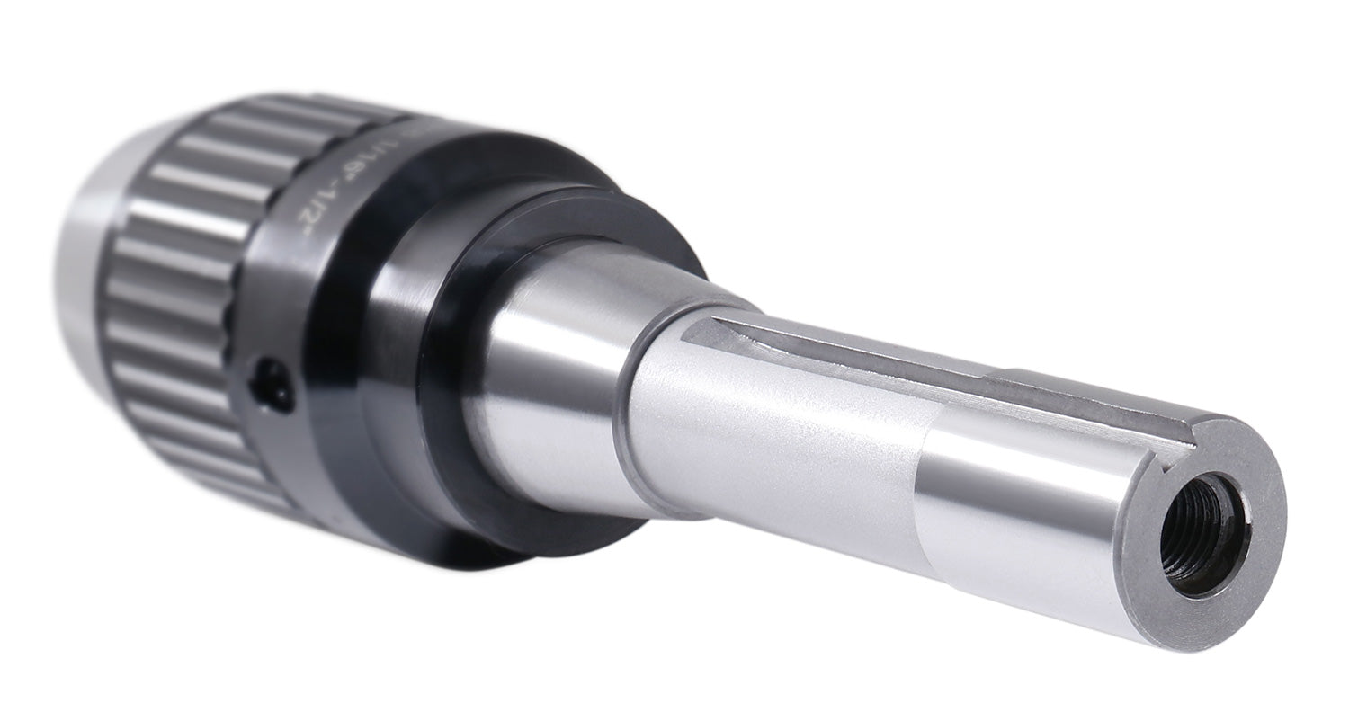 Precision Keyless Drill Chuck, Heavy-Duty with Integrated Shank, Titan