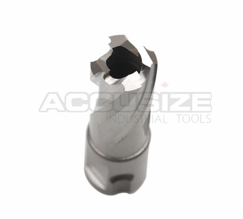 HSS Annular Cutter with Nitto One Touch Shank, CBN Ground, Cutting dep