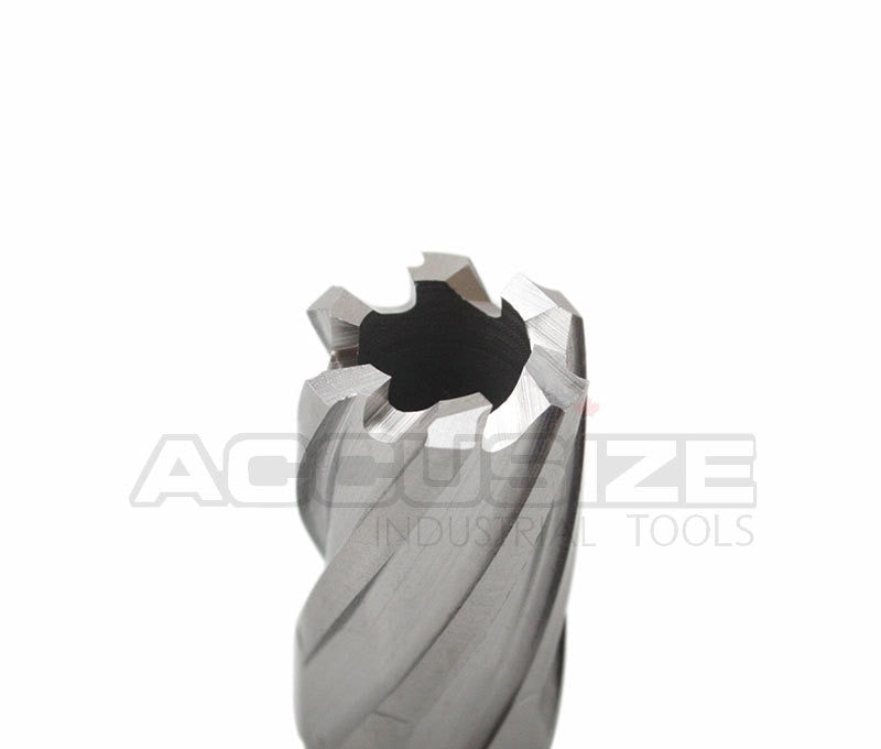 HSS Annular Cutter with Nitto One Touch Shank, CBN Ground, Cutting dep