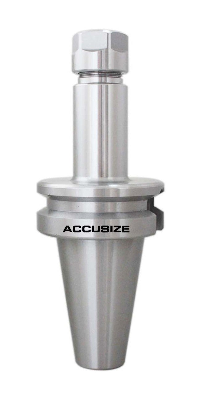 1608-0016x10, 10 ps BT40 ER16 V-Flange Collet Chuck Length 4", Range 1