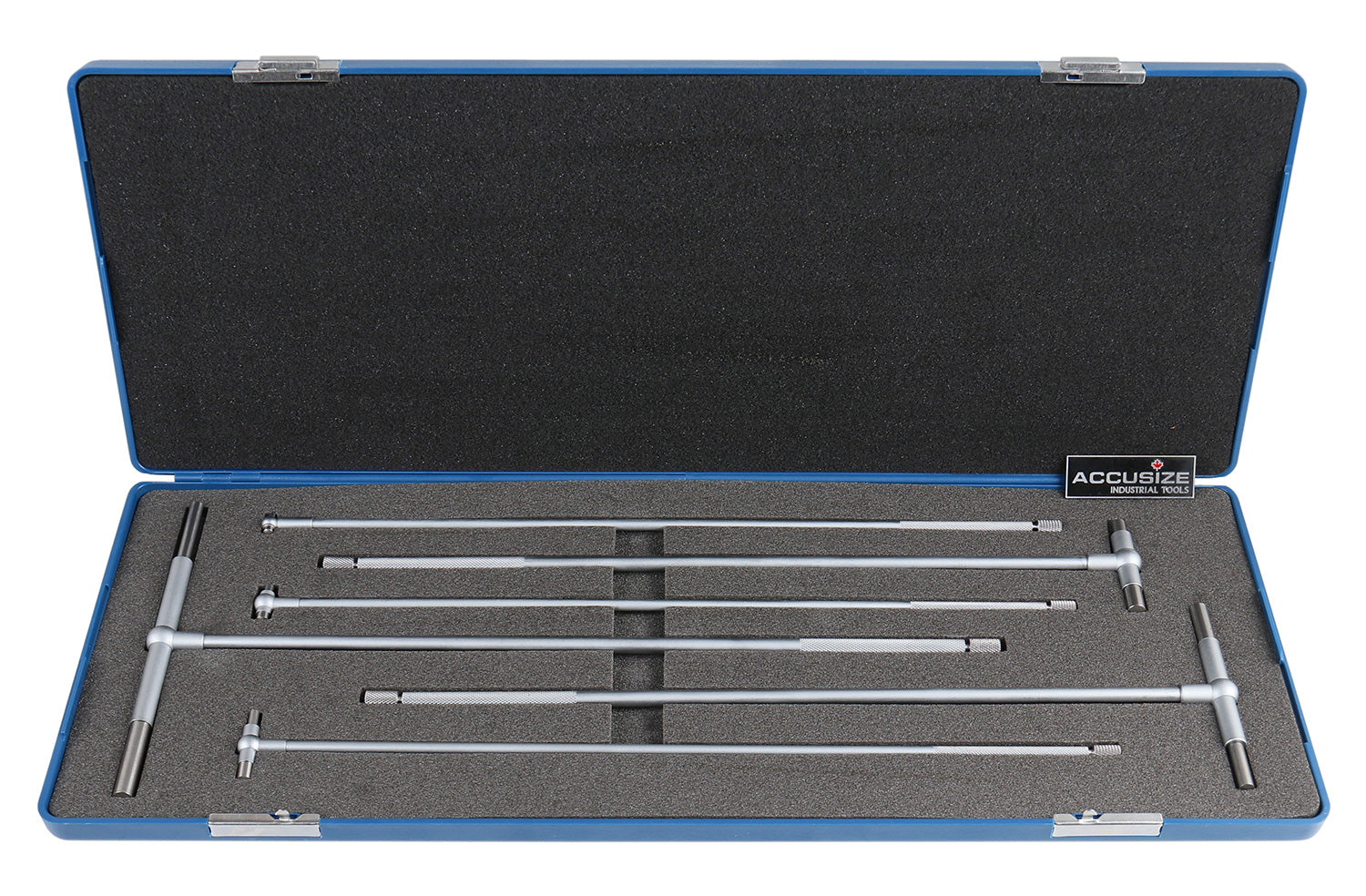 5/16'' - 6 Inch, 6ps/Set Long Reach Telescoping Gage, 3602-5012