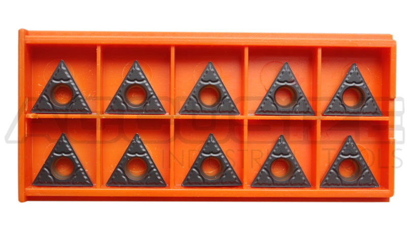 Carbide inserts, CVD Coating, TCMT, Black/Yellow, 10 ps/box