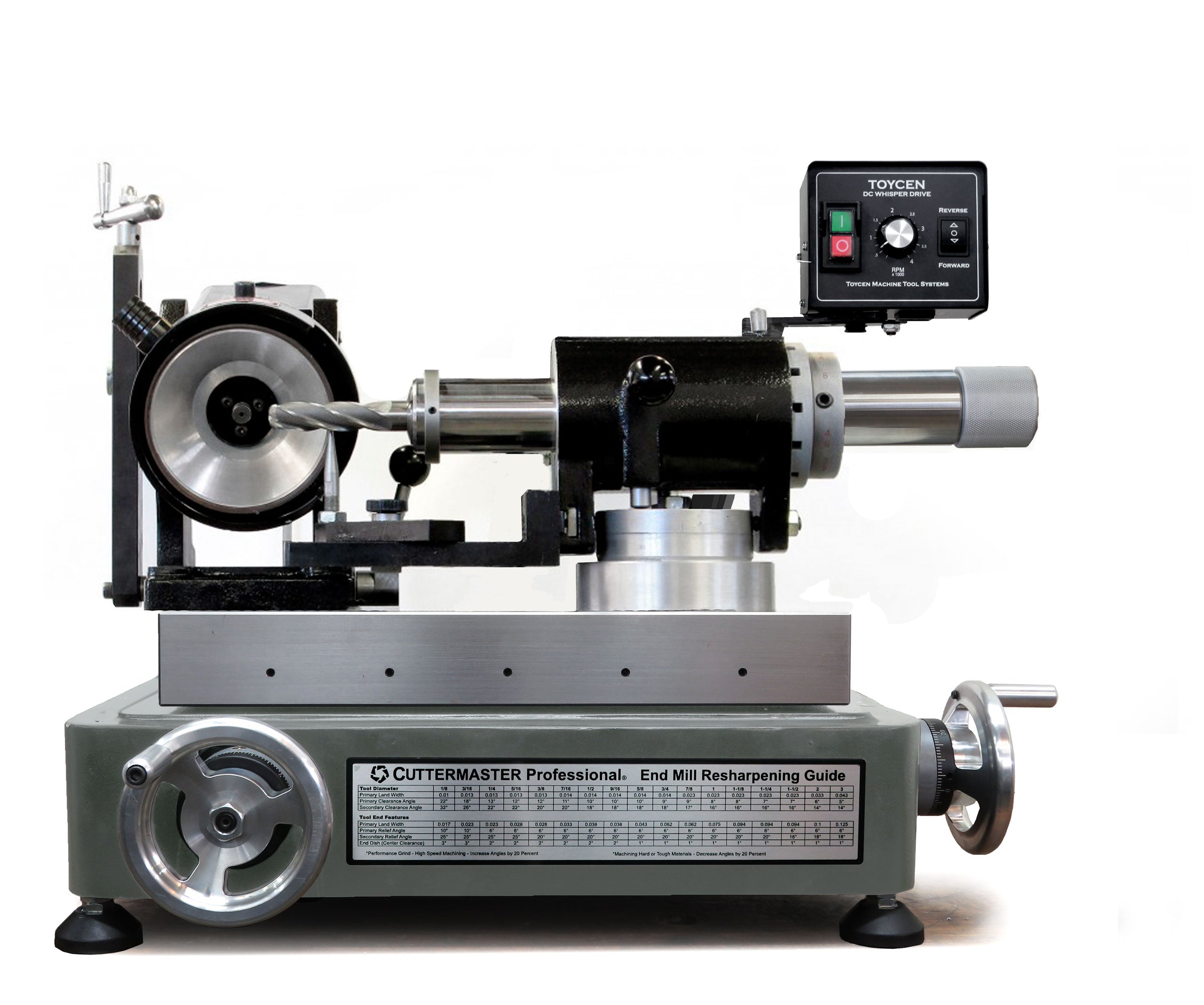 ADVANCED END MILL TOOL GRINDER CUTTERMASTER PROFESSIONAL JOURNEYMAN JX