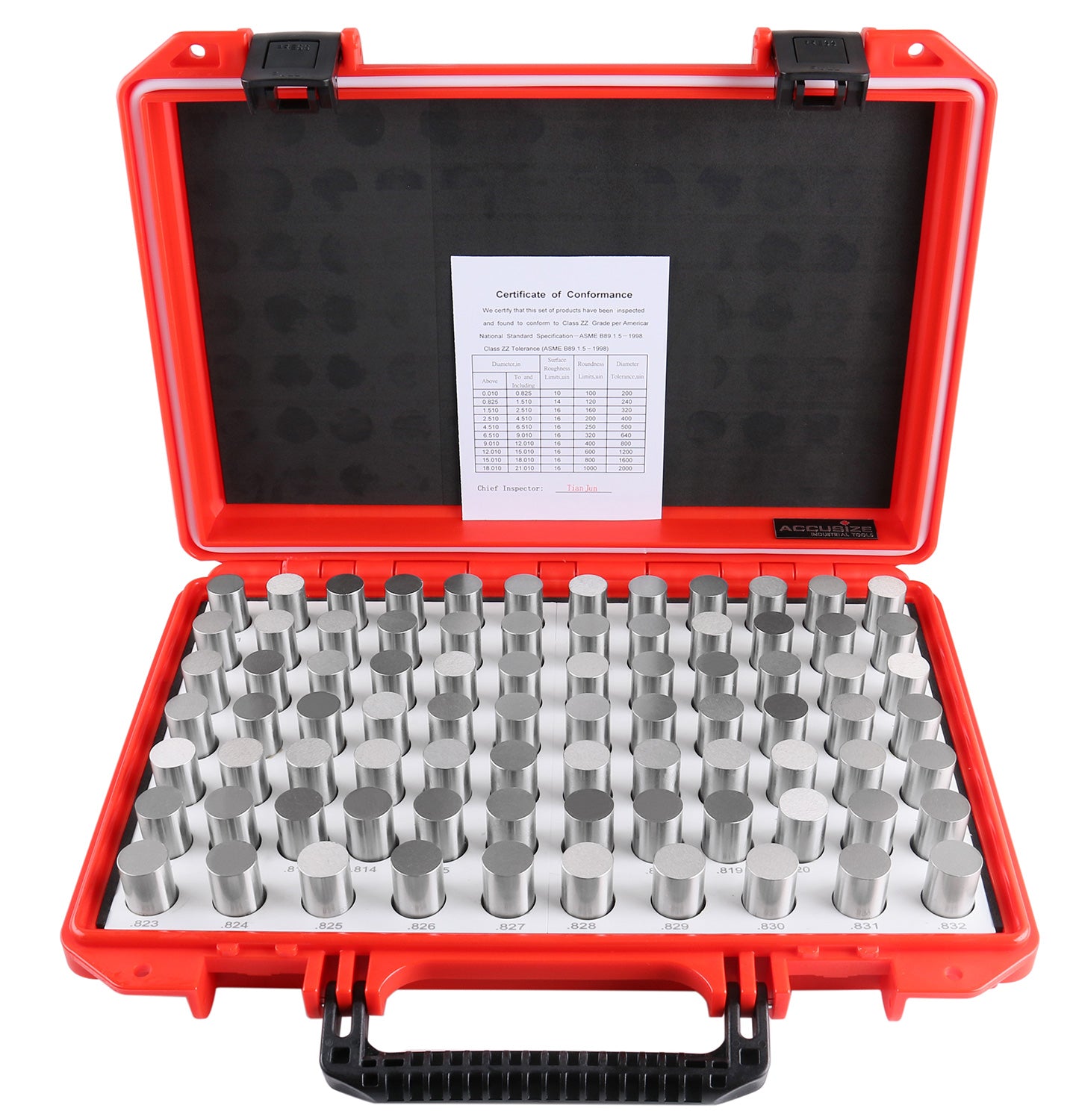 Steel Plug Pin Gage Sets