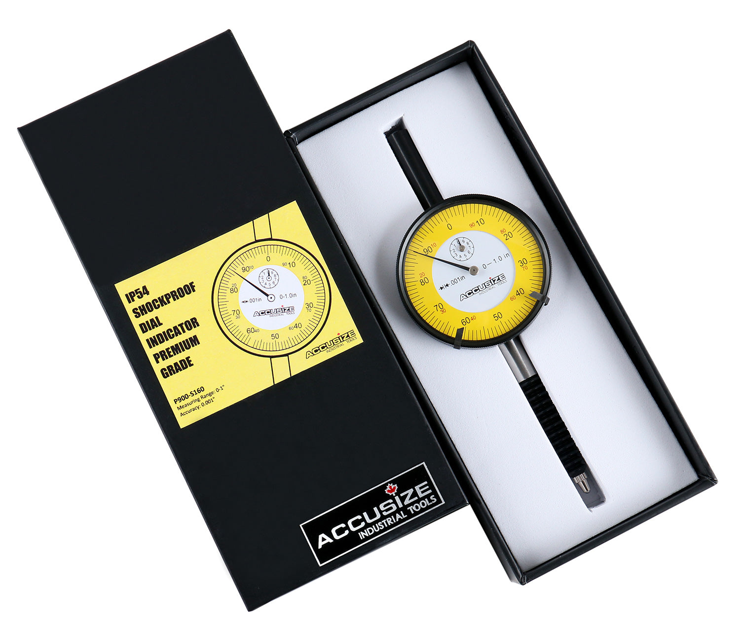 IP54 Shockproof Dial Indicator Premium Grade, Inch or Metric