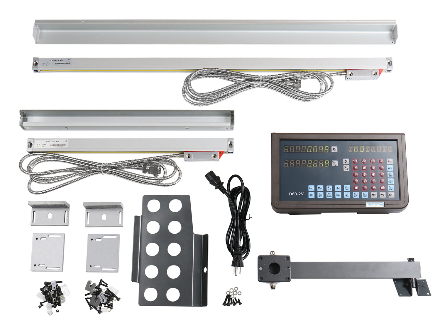 2-Axis DRO Milling Machine Packages (X, Y)