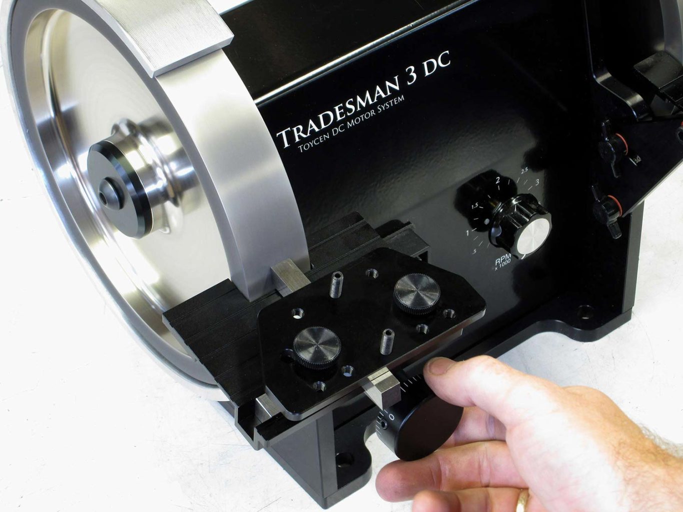 Cuttermasters Tradesman 8" DC Variable Speed Grinder Woodturners, T8DC