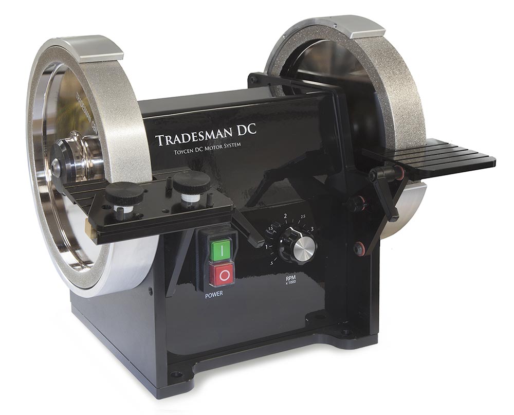 Cuttermasters Tradesman 8" DC Variable Speed Grinder Woodturners, T8DC